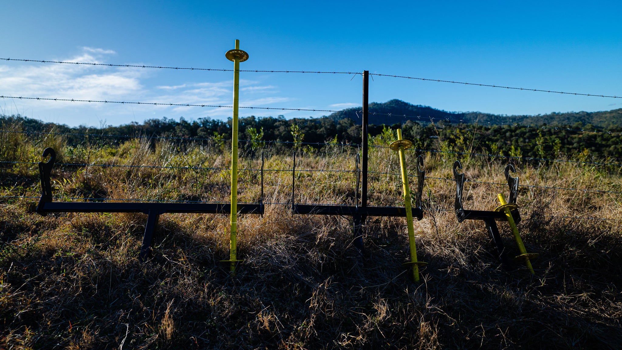 Tow Hitch Mounted Fencing Wire (ringlock) Mesh Sheet Unroller – 626group